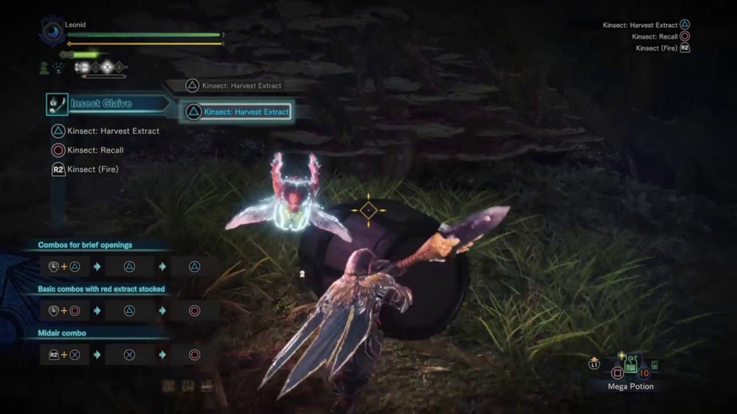 Monster Hunter: World Kinsect Guide - Extract, Upgrades, Tips