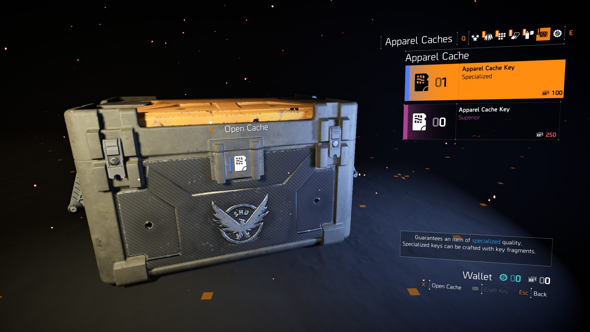 Where to Find Apparel Cache Keys & Fragments in Division 2 Where to Find Apparel Cache Keys & Fragments in Division 2