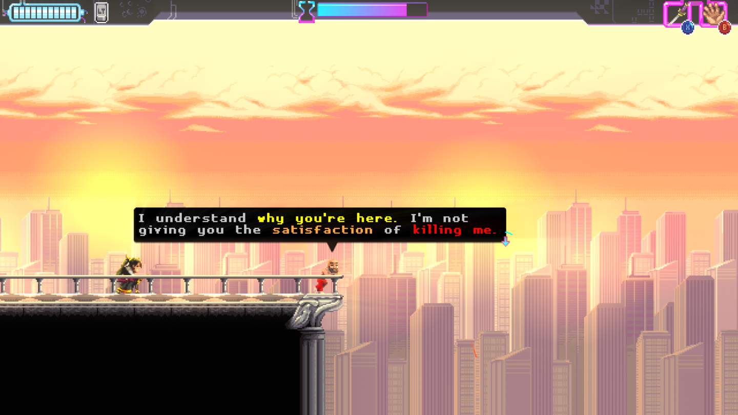 Neo-Noir Bathrobe Samurai in Justin Stander’s Katana ZERO