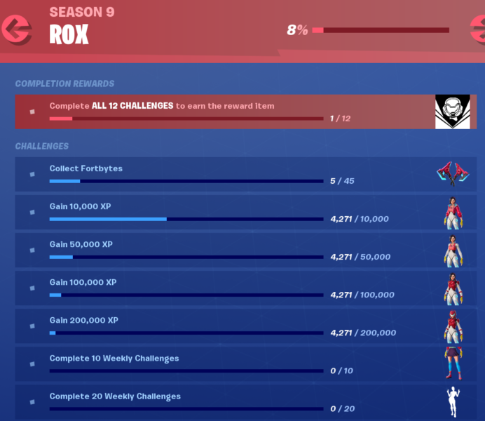 Fortnite Season 9 Skins Challenges Guide - All Cosmetic Variation Unlocks