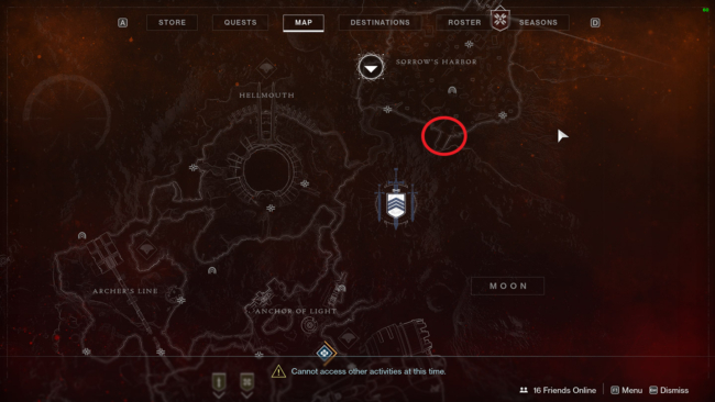 Destiny 2 Captive Cord Guide: Lunar Battlegrounds Location
