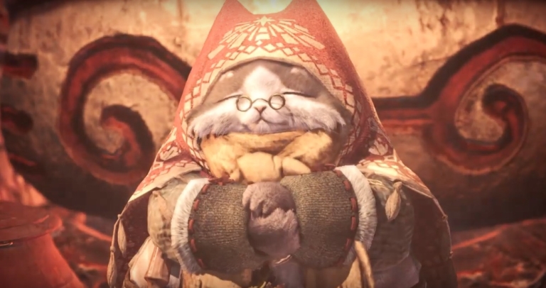 Cooking With Grammeowster Chef from Monster Hunter World: Iceborne