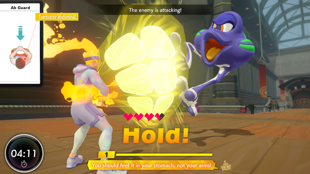 Ring Fit Adventure Accepts No Excuses