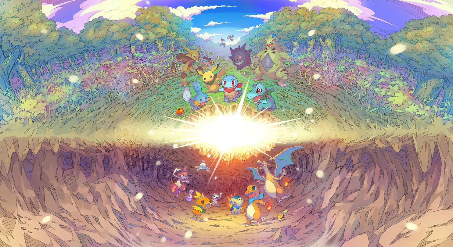 Pokemon Mystery Dungeon DX Dungeons Guide - Illusory Grotto, Oddity ...