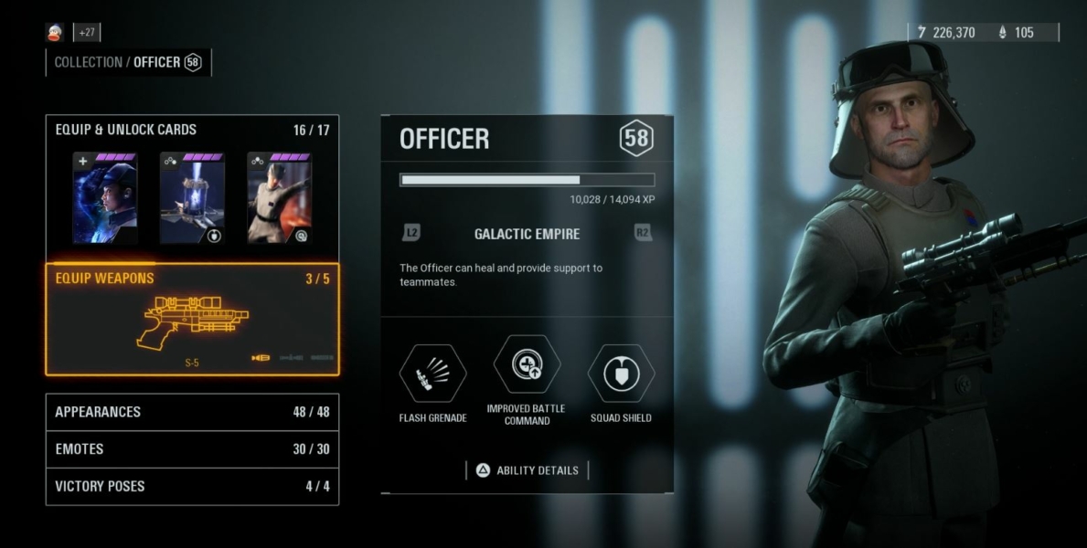 Battlefront 2 Officer Class Guide – The Best Officer Class Star Cards