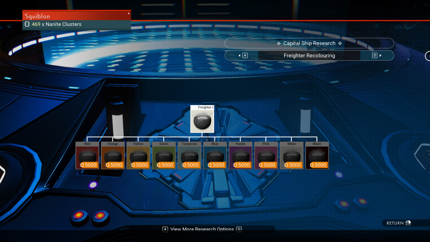 How to Change Freighter Color in No Man's Sky