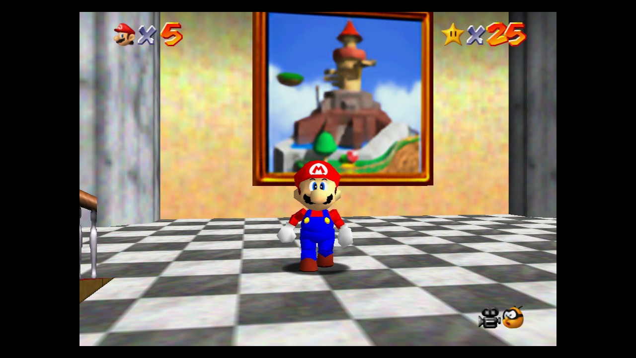 Super Mario 64 Fall Onto a Caged Island Guide - How to Get the Star