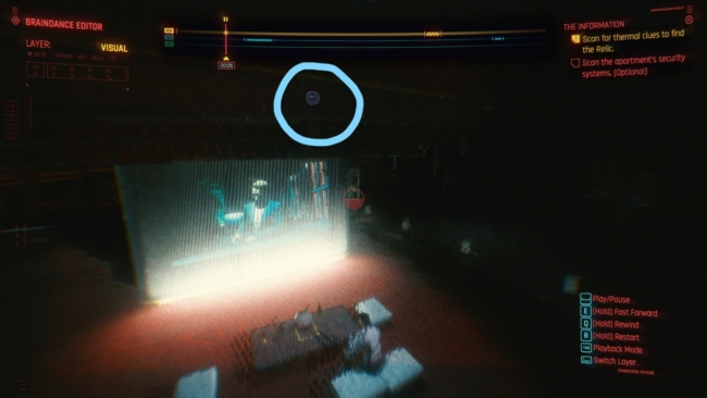 Cyberpunk 2077 The Information - Thermal Clues & Security Systems