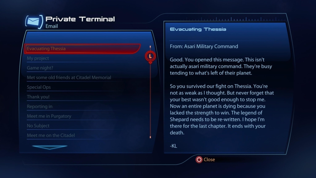 Kai Leng Would've Sucked Less if He Shut the Fuck Up