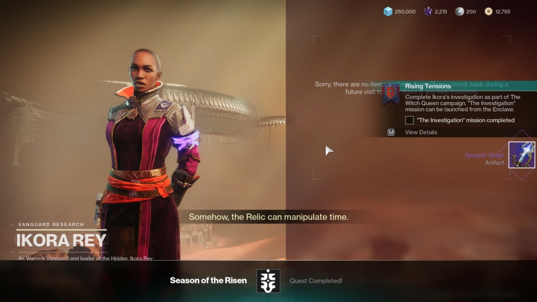 Destiny 2 Witch Queen Rising Tensions - Recurrent Impact Walkthrough