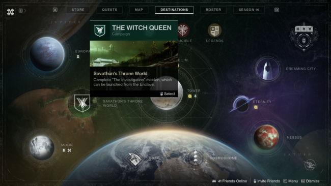 Destiny 2 Witch Queen Throne World - Where to Find The Enclave in Mars