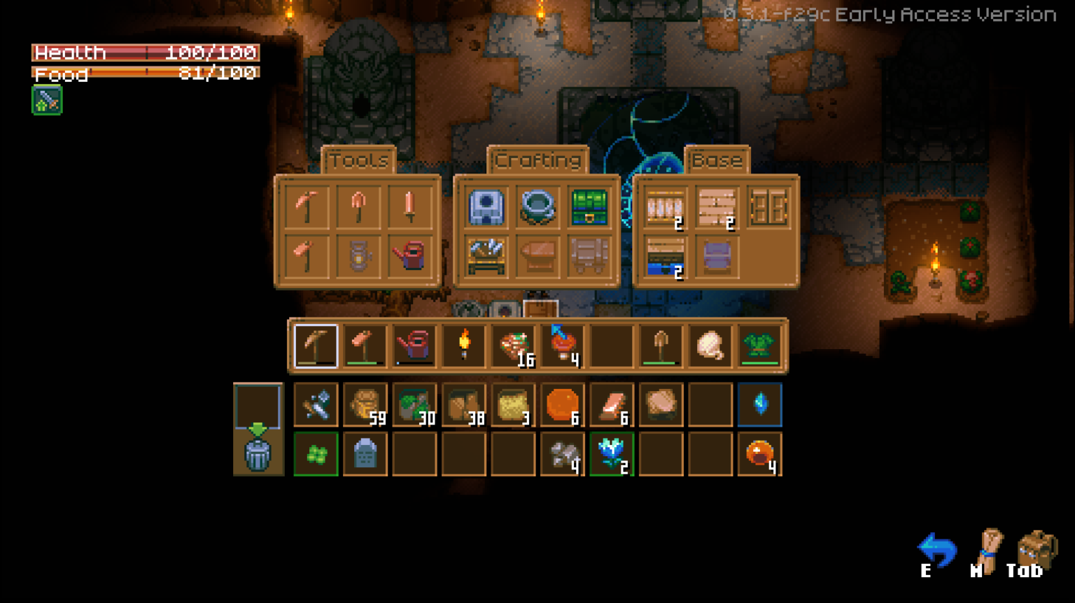 What to Do at the Start of Your First Core Keeper World