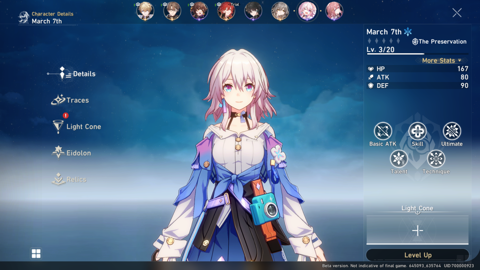 Honkai: Star Rail March 7th Guide - Abilities & Skills, Full Art, Voice ...