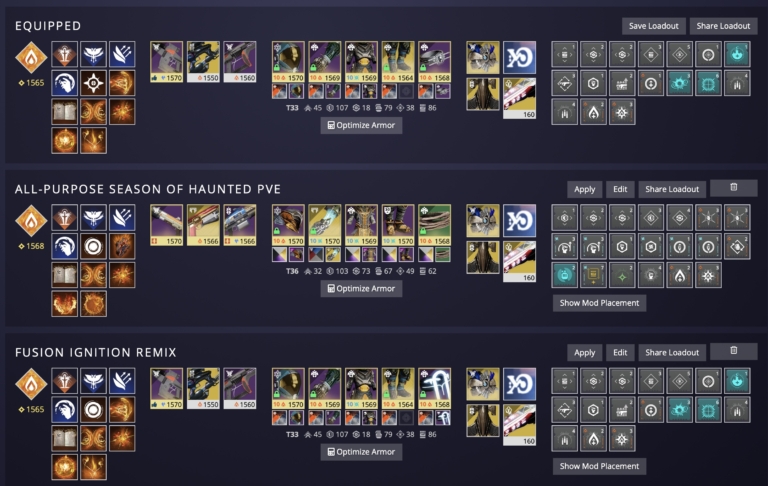 How to Use DIM to Create Custom Loadouts in Destiny 2