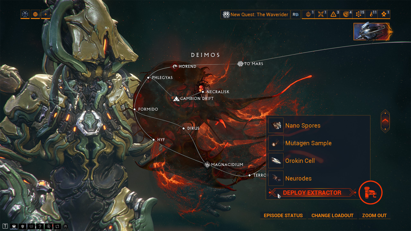 The Best Warframe Extractor Locations - Where to Place Extractors