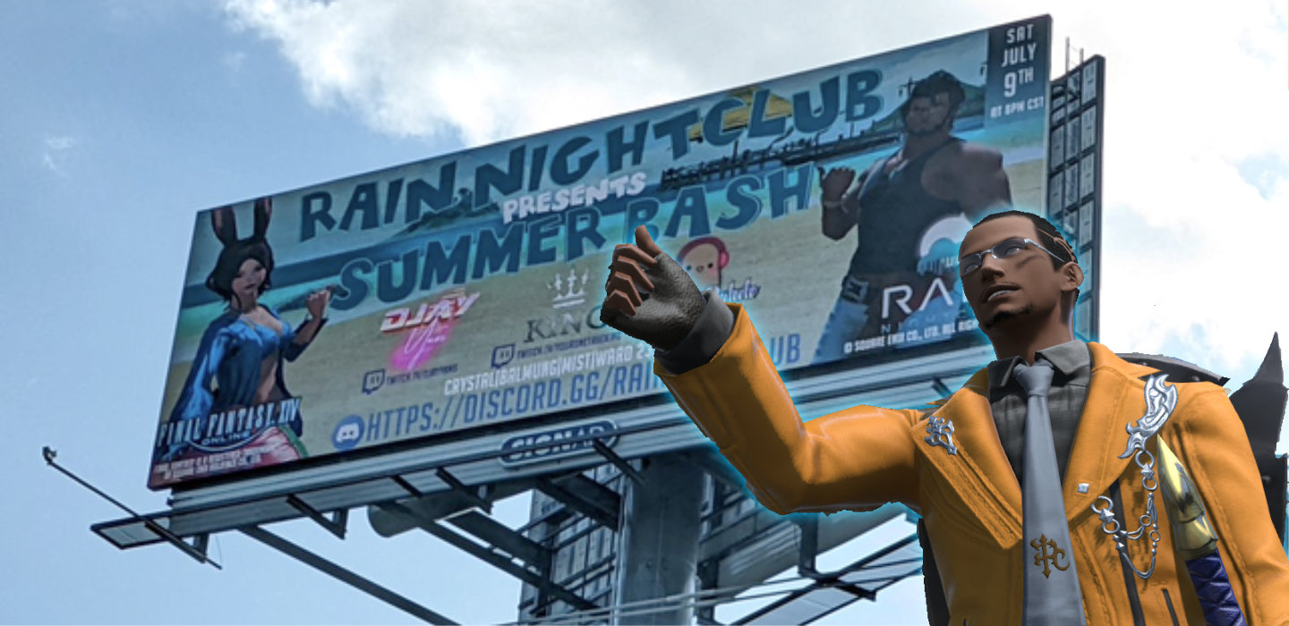 FFXIV Nightclub Billboards Controversy Sparks a New Wave of Memes