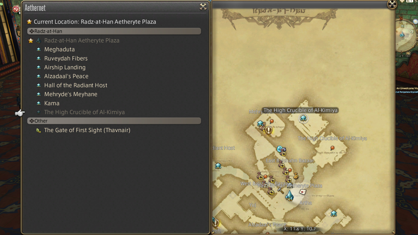 There's a New Aethernet Shard in Radz-at-Han to Attune in FFXIV Patch 6.2