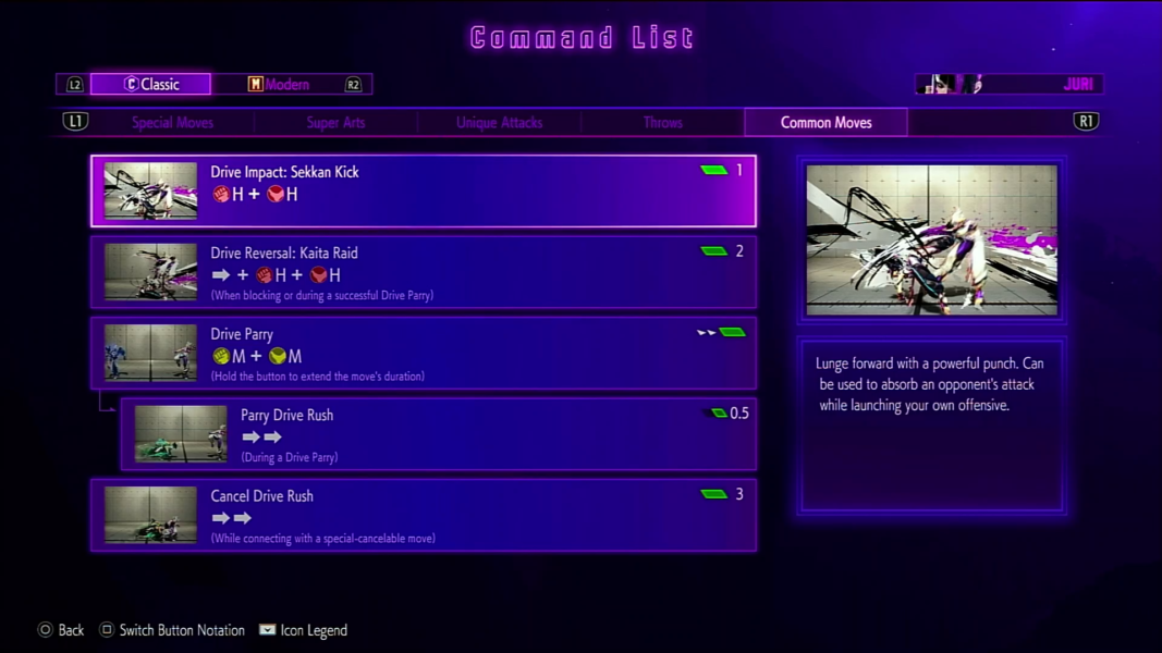 Street Fighter 6 Juri Command List and Impressions