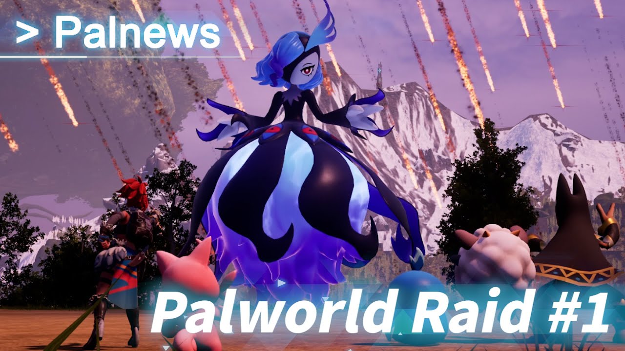 A New Goth Queen is Coming to Palworld in the Game's First Raid
