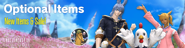 FFXIV Store Adds New Optional Items and Kicks Off Spring Sale