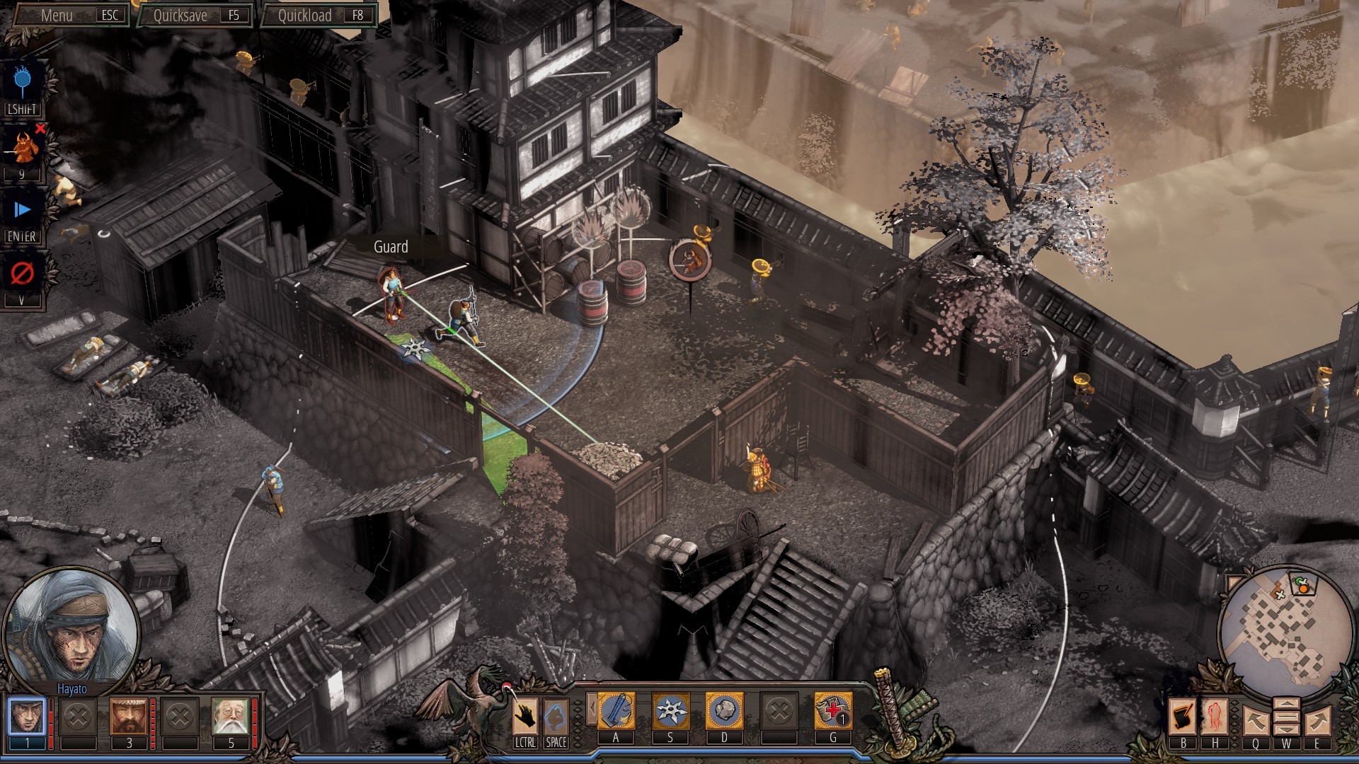 Shadow Tactics: Blades of the Shogun